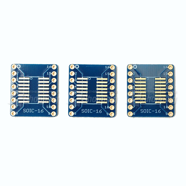 3個- SOIC-16,TSSOP-16 轉接板