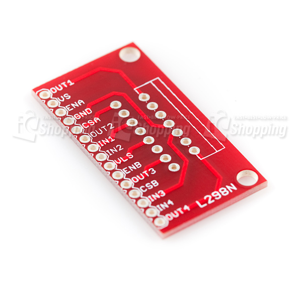 Breakout Board for L298N Full-Bridge Motor Driver【限量】
