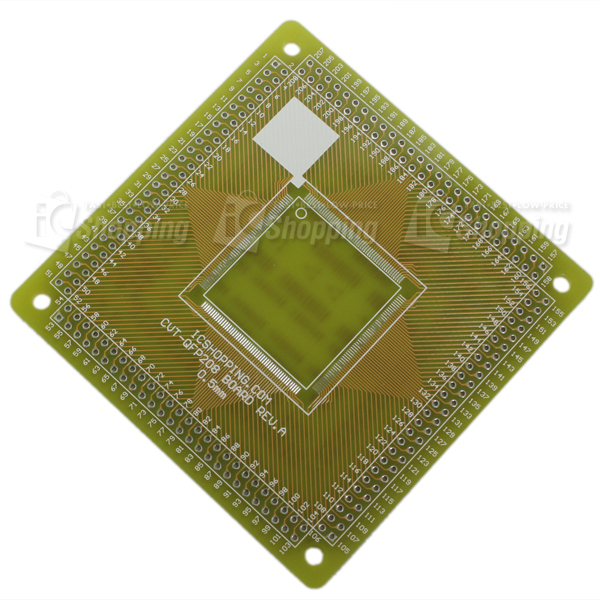 QFP208 轉接版 0.5mm【限量】