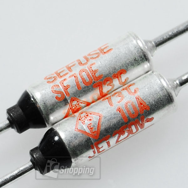 SF/E系列 10A 250V 溫度保險絲