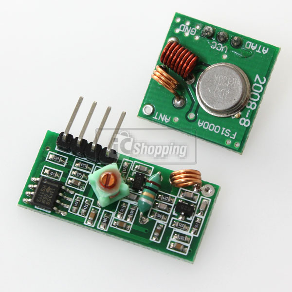 433M 超再生模組 無線發射/接收