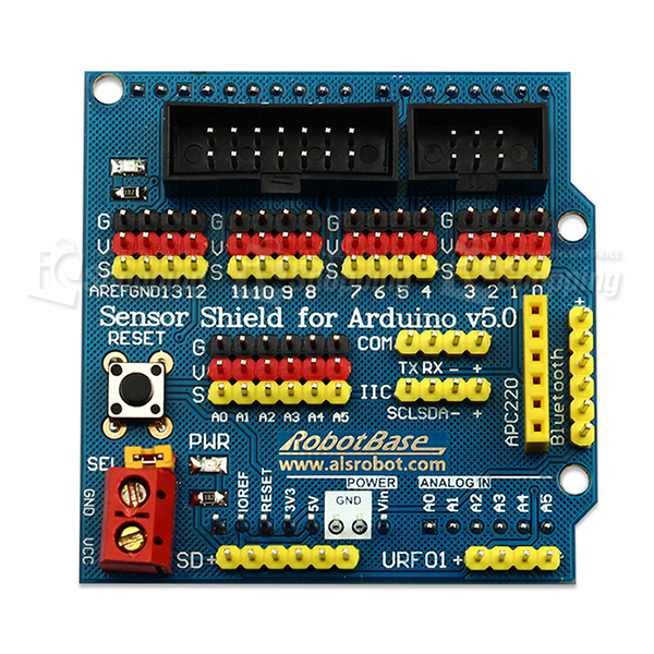 Arduino Sensor shield v5.0 傳感器擴展板 for Arduino®【限量】