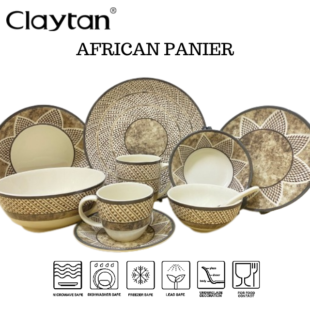 Claytan African Panier Complete Range Lead Safe