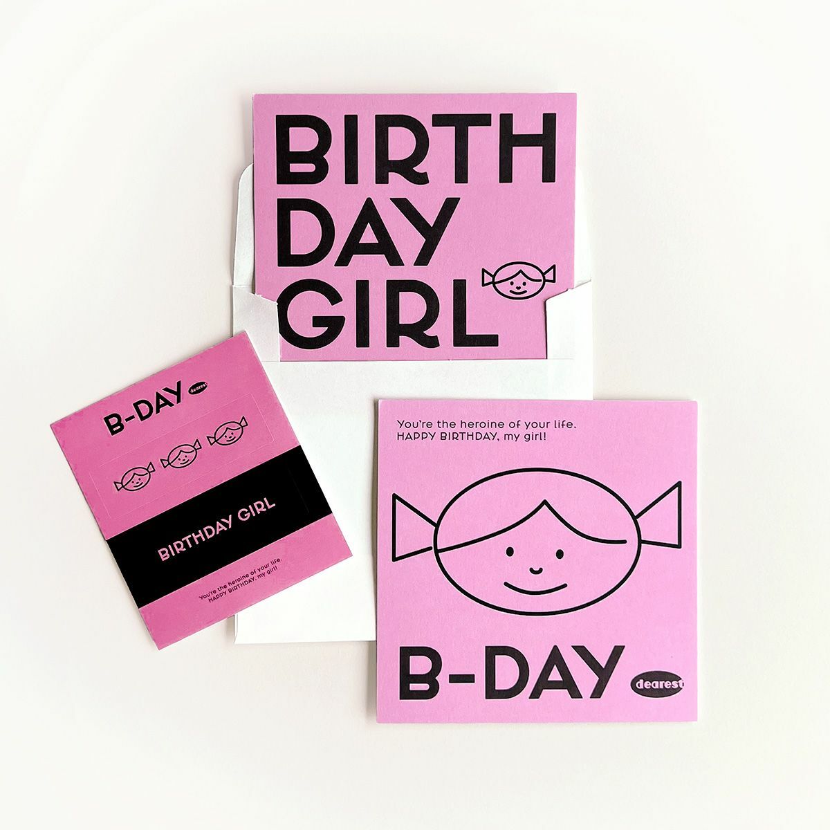 DEAREST My Birthday Boy/Girl Card Set 生日心意卡套裝