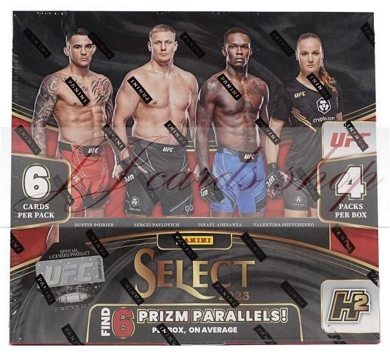 2023 Panini Select UFC HOBBY 精選系列 格鬥拳擊 收藏卡 卡盒