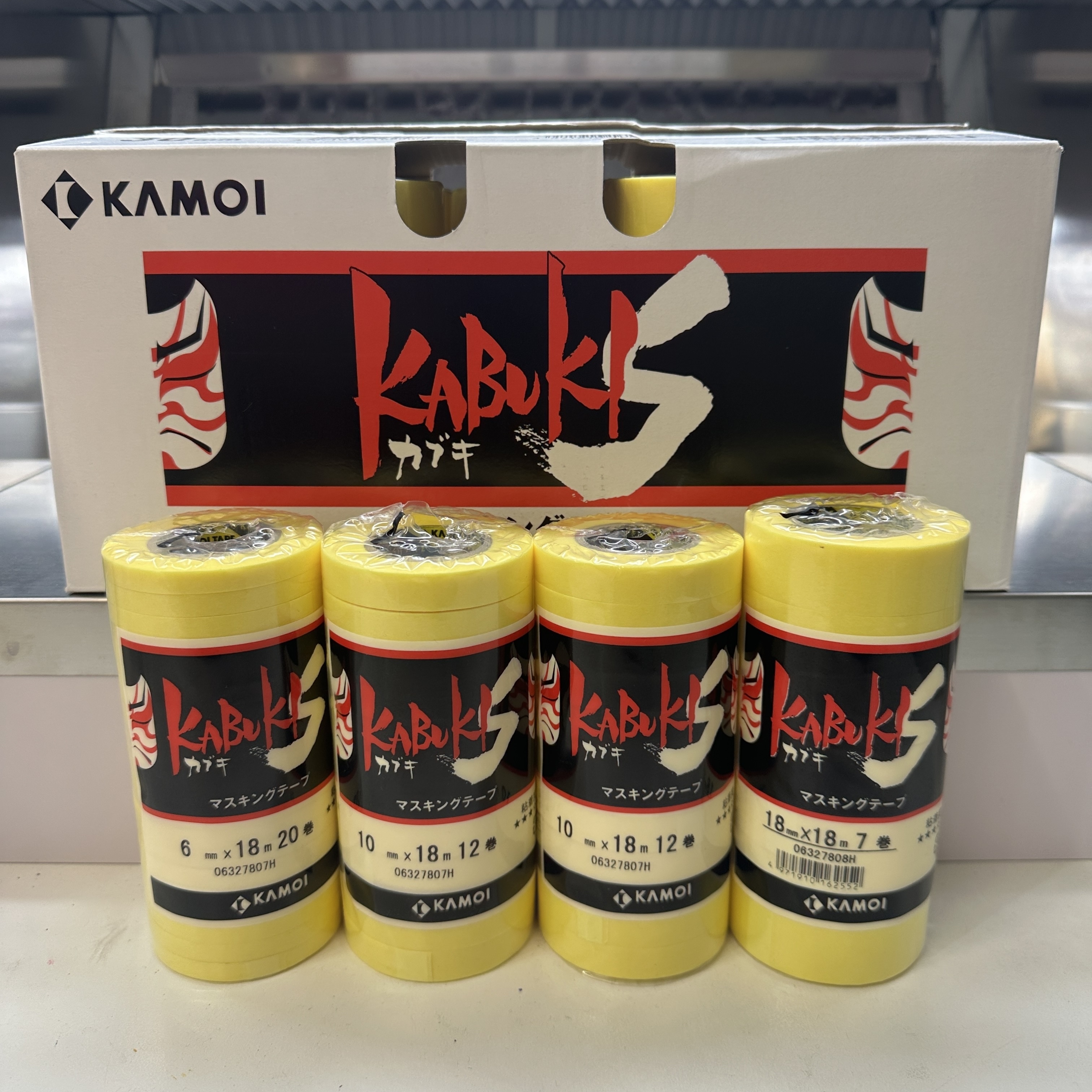 [日版原廠直送] KAMOI Kabuki S 遮蓋膠紙