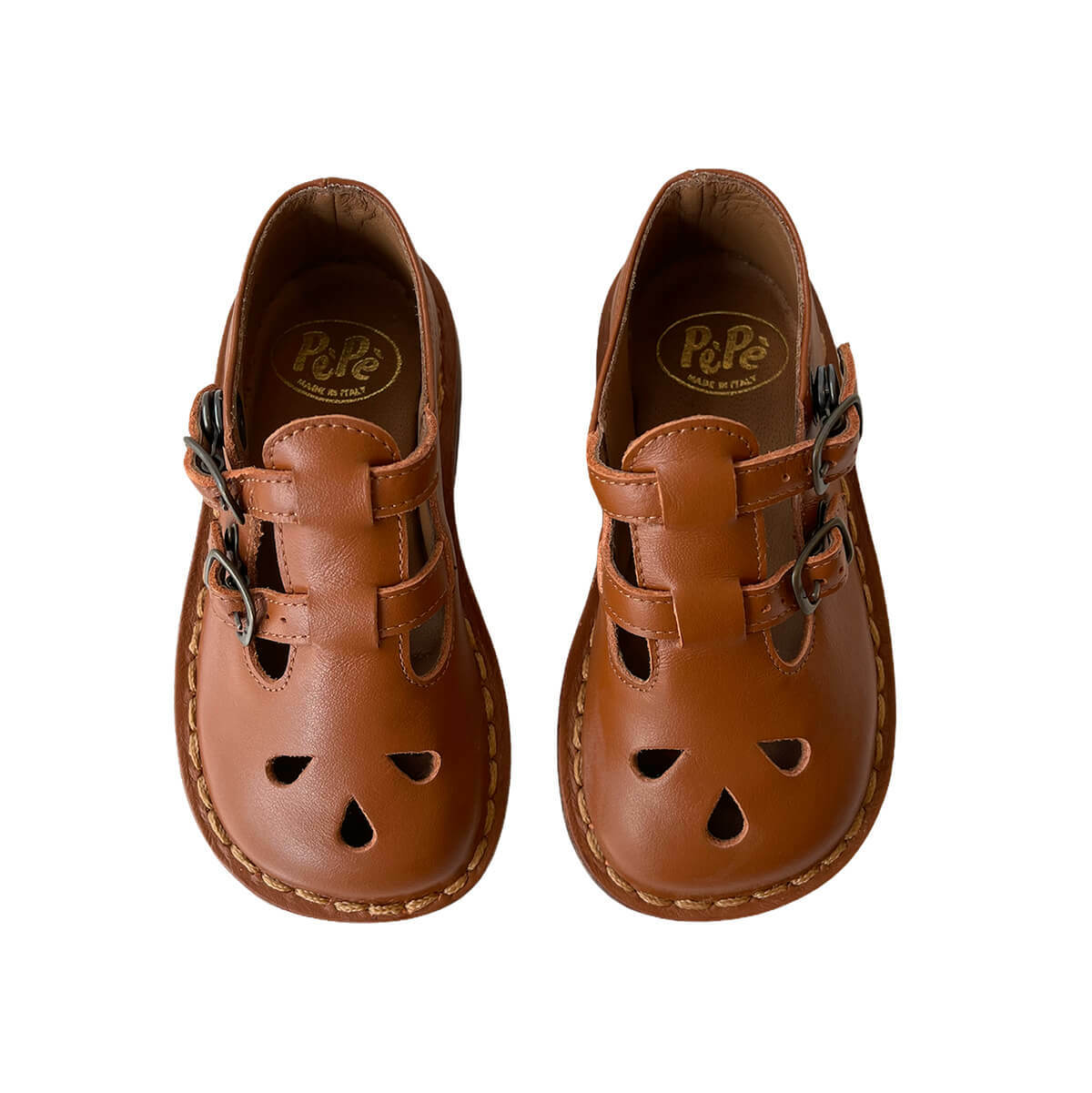 尾款 - Pèpè Children Shoes - Double T Bar Shoes