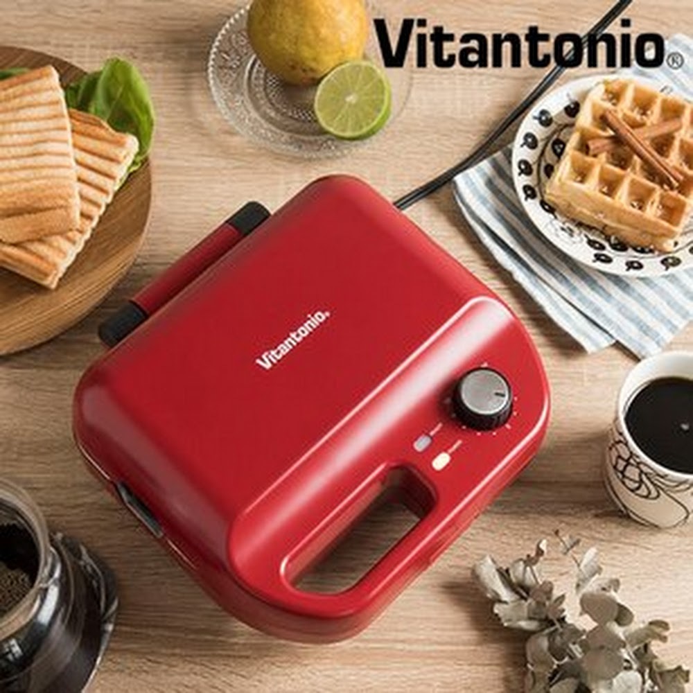 （預訂）VITANTONIO VWH-50B-R 多功能窩夫機