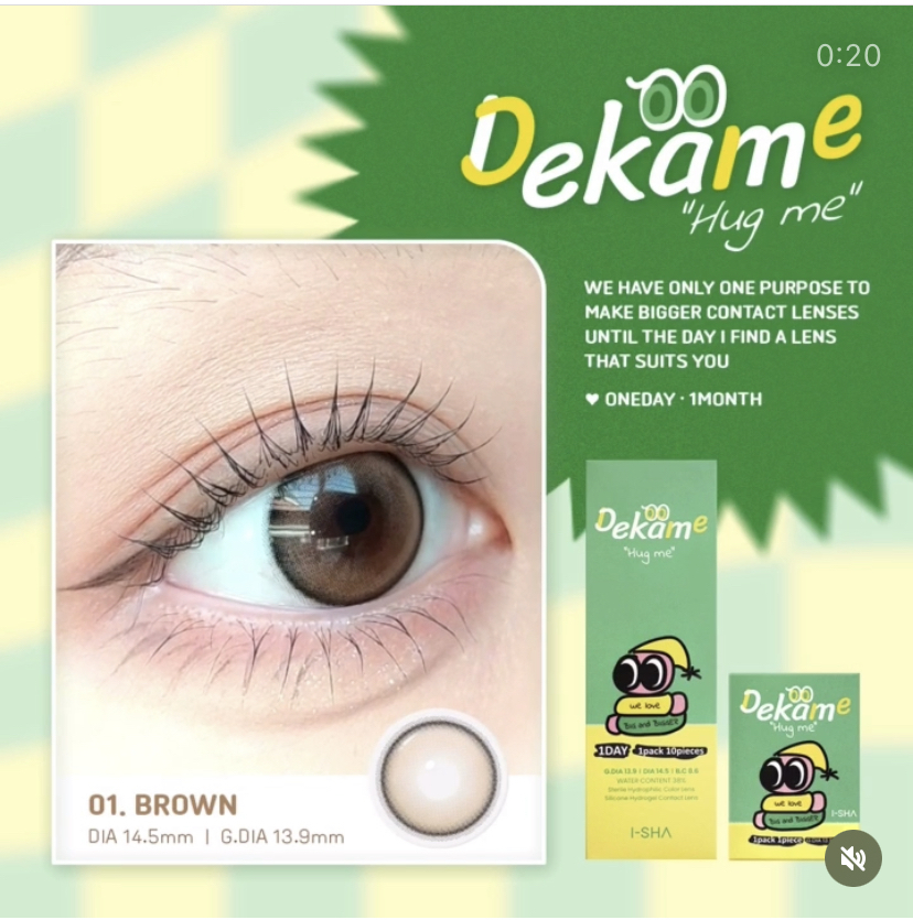 I-Sha DAKAME 1day10pcs (日/Day)