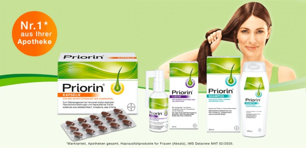 德國 BAYER PRIORIN 養髮系列