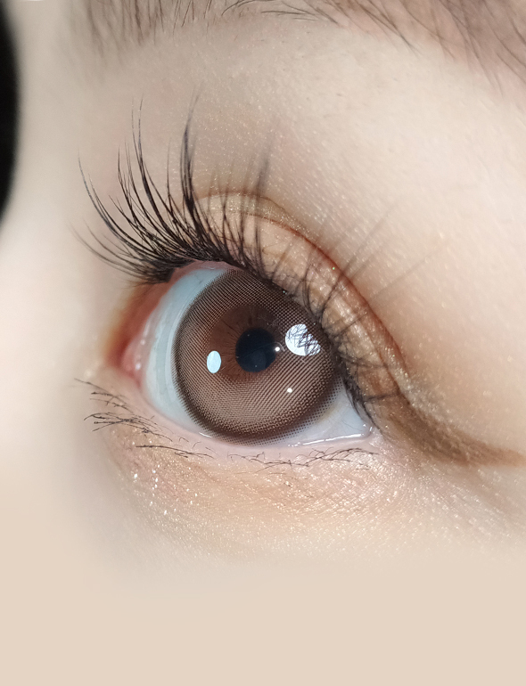 OLOLA Purity Shine 1 Month Mauve Choco｜月拋彩妝隱形眼鏡