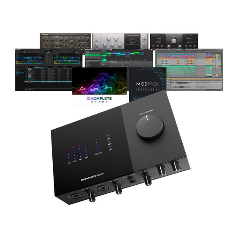 Native Instruments Komplete Audio 6 MK2 錄音介面｜THINK2台灣線上