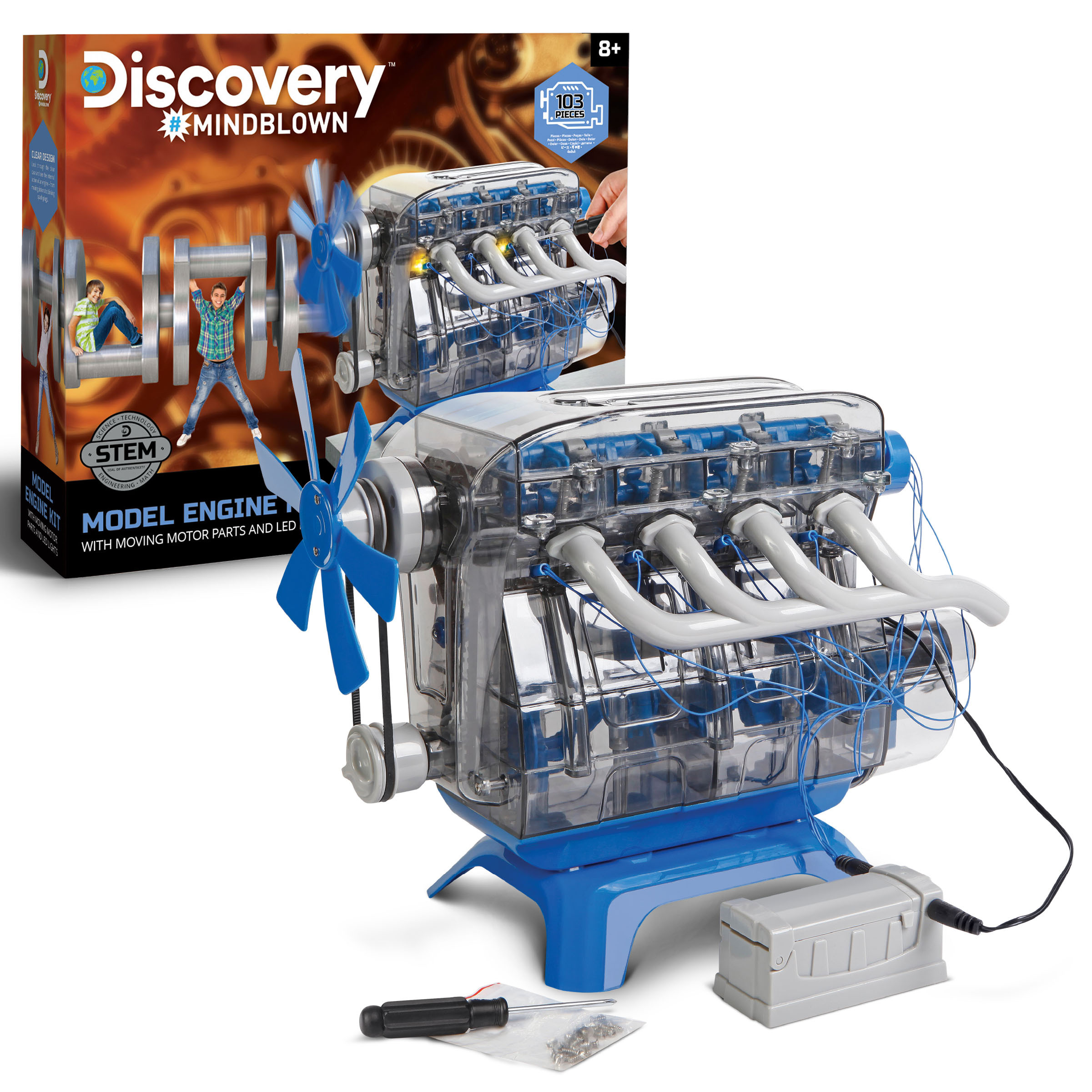 【美國 Discovery】透視引擎模型探索套組