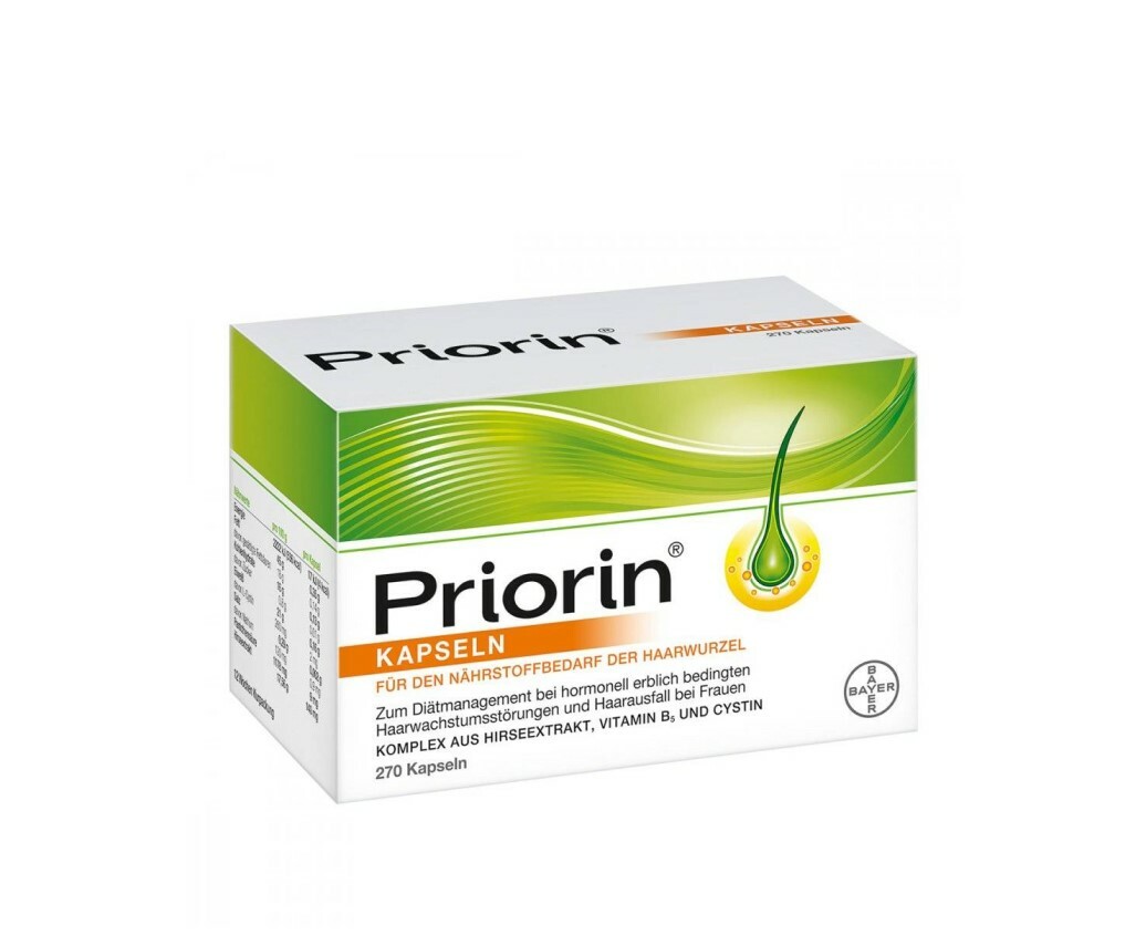 德國 BAYER Priorin 養髮膠囊 270 Kapseln