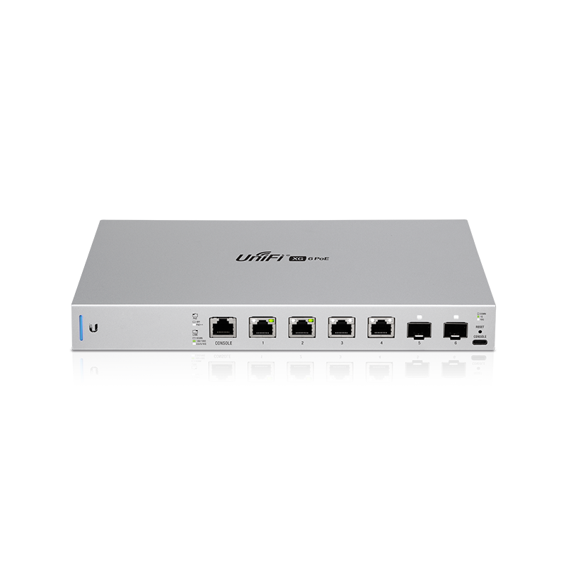 Ubiquiti UniFi 6X 10 GbE, SFP+ (Gen1) 6 Port PoE Switch