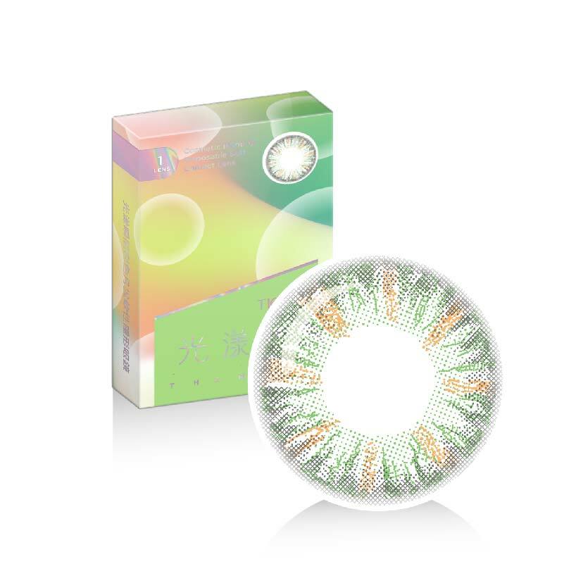 俏迷綠 彩色月拋 1片裝【帝康 光漾瞬間 TICON THE MOMENT】1pc