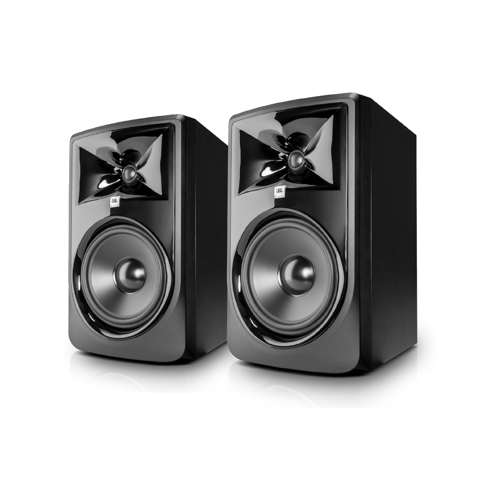 JBL / 308P MK2 8吋 主動式錄音監聽喇叭(112W/8吋)(對) 台灣代理公司貨