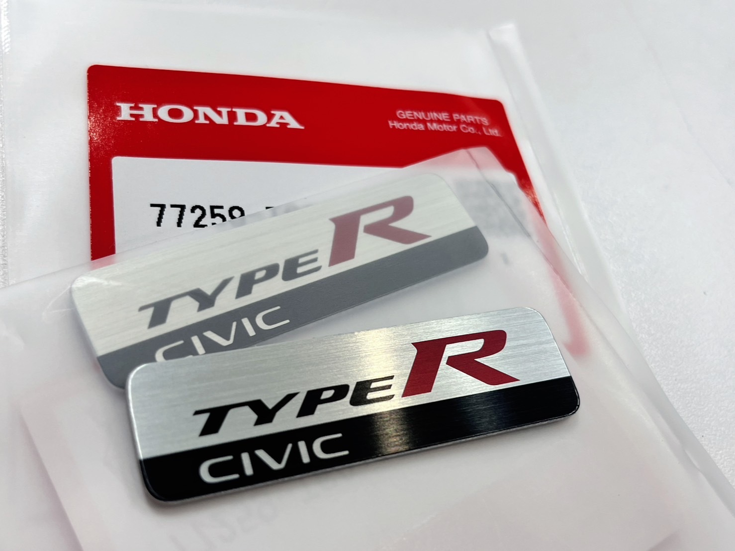 HONDA CIVIC 11代 TYPE-R 小名牌 廠徽 LOGO 鋁牌 髮絲紋 正品