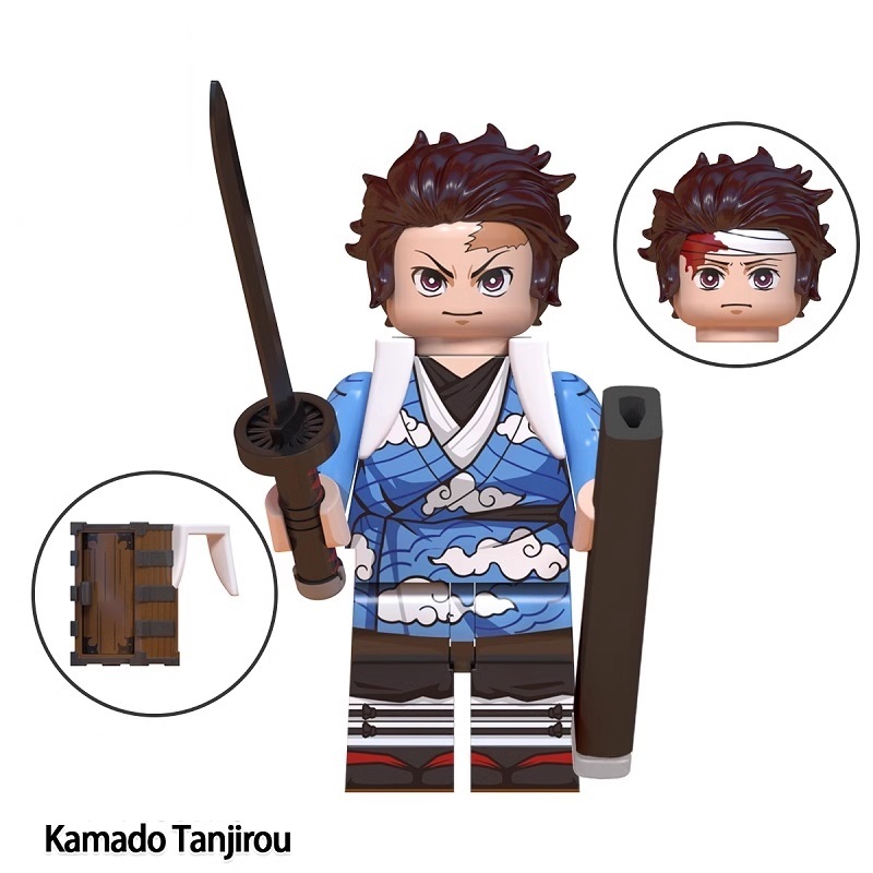 Tanjiro Kamado Demon Slayer Minifigs Fit Lego WM2344