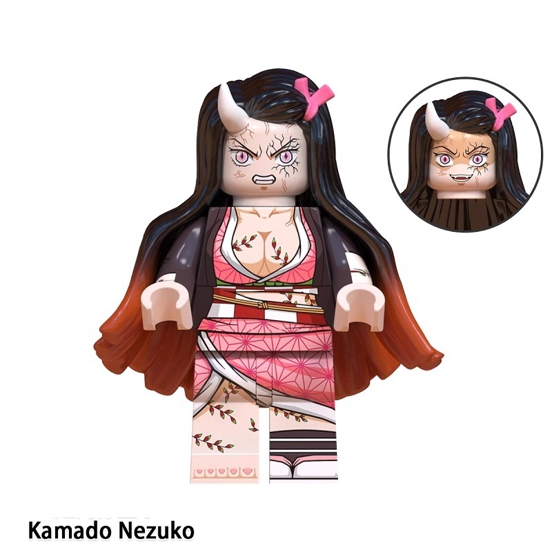 Nezuko Kamado Demon Slayer Minifigs Fit Lego WM2345