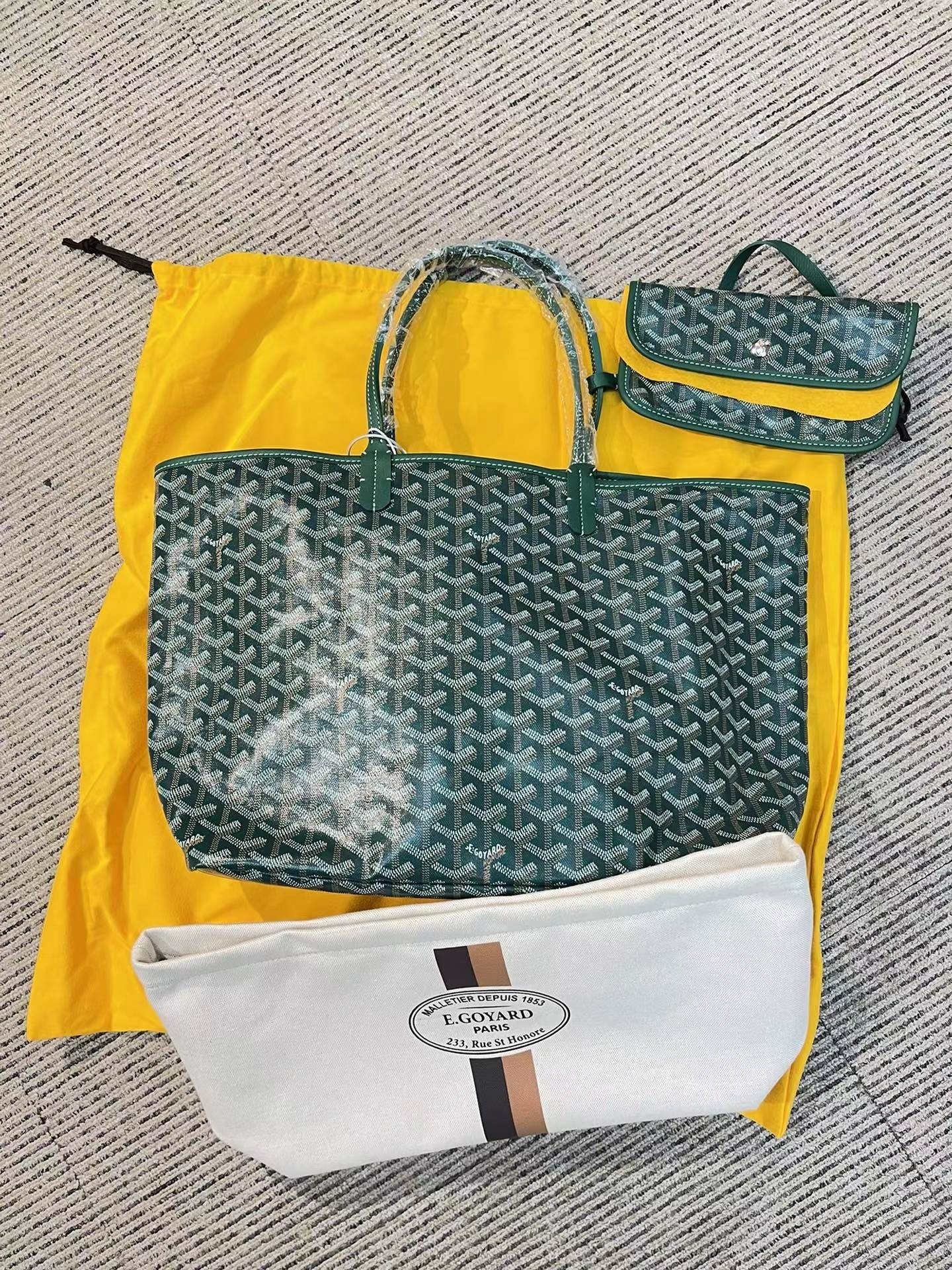 Goyard pm size with inner bag 绿色 -M