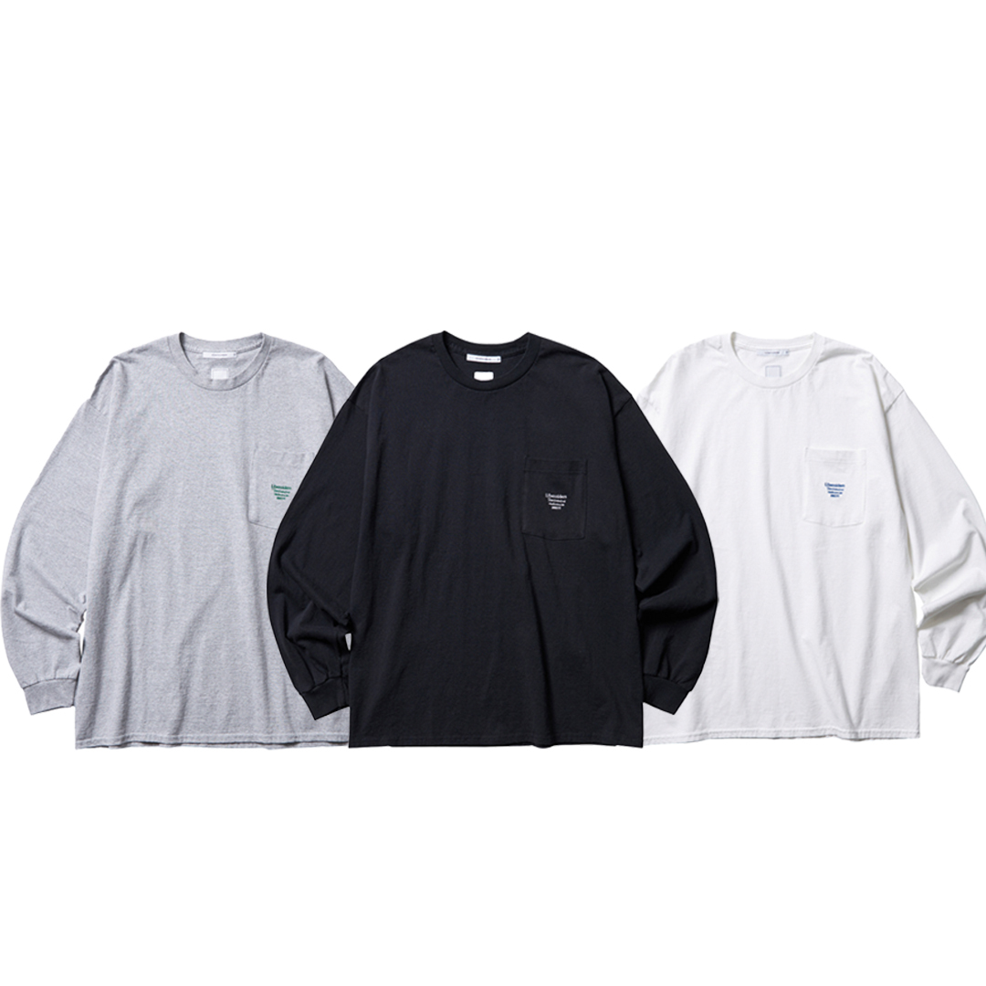 LIBERAIDERS 23F/W POCKET LOGO L/S TEE