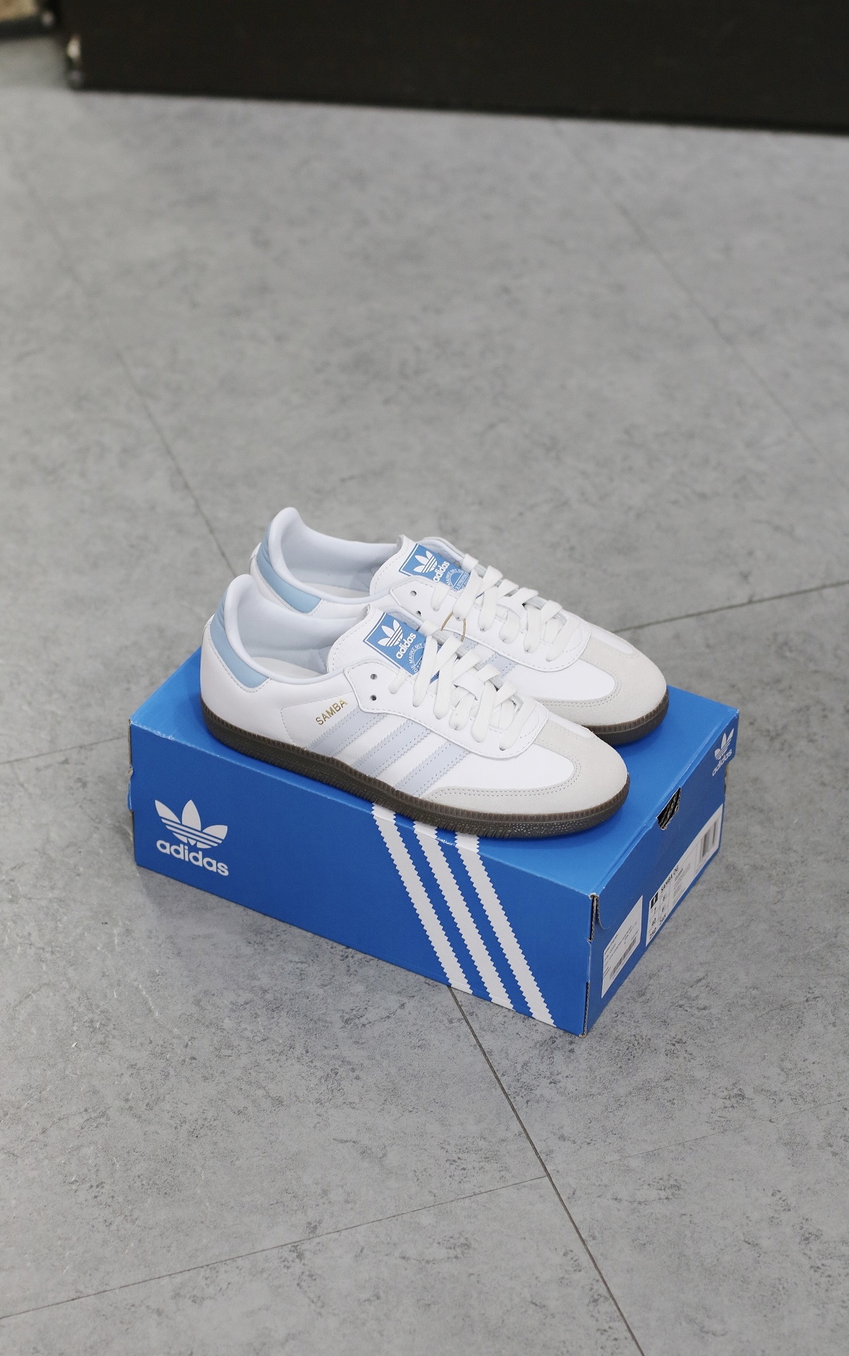 ADIDAS Samba OG Light Blue 白藍 ID2055