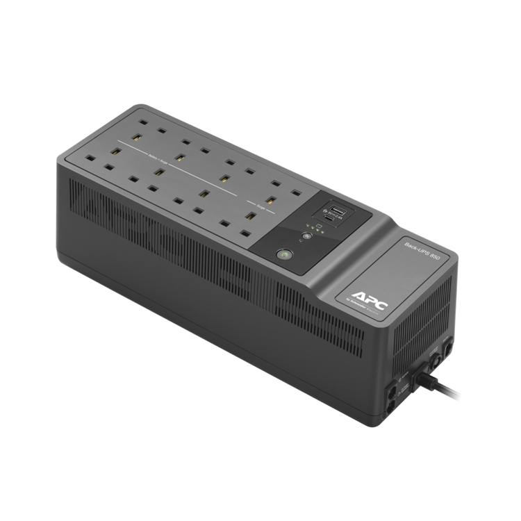 APC Back-UPS BE850G2-UK 850VA, 230V, 1 x USB Type-C, 1