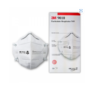 3M 9010(N95)摺疊式口罩(50個/盒)(500個/箱)-[9010]
