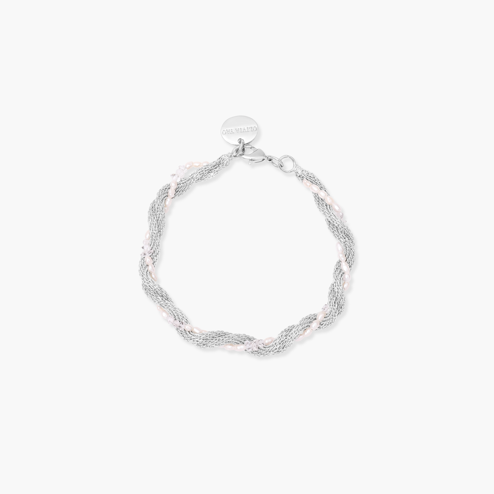 Adamas｜麻花珍珠手鍊｜OLIVIA YAO JEWELLERY 官網
