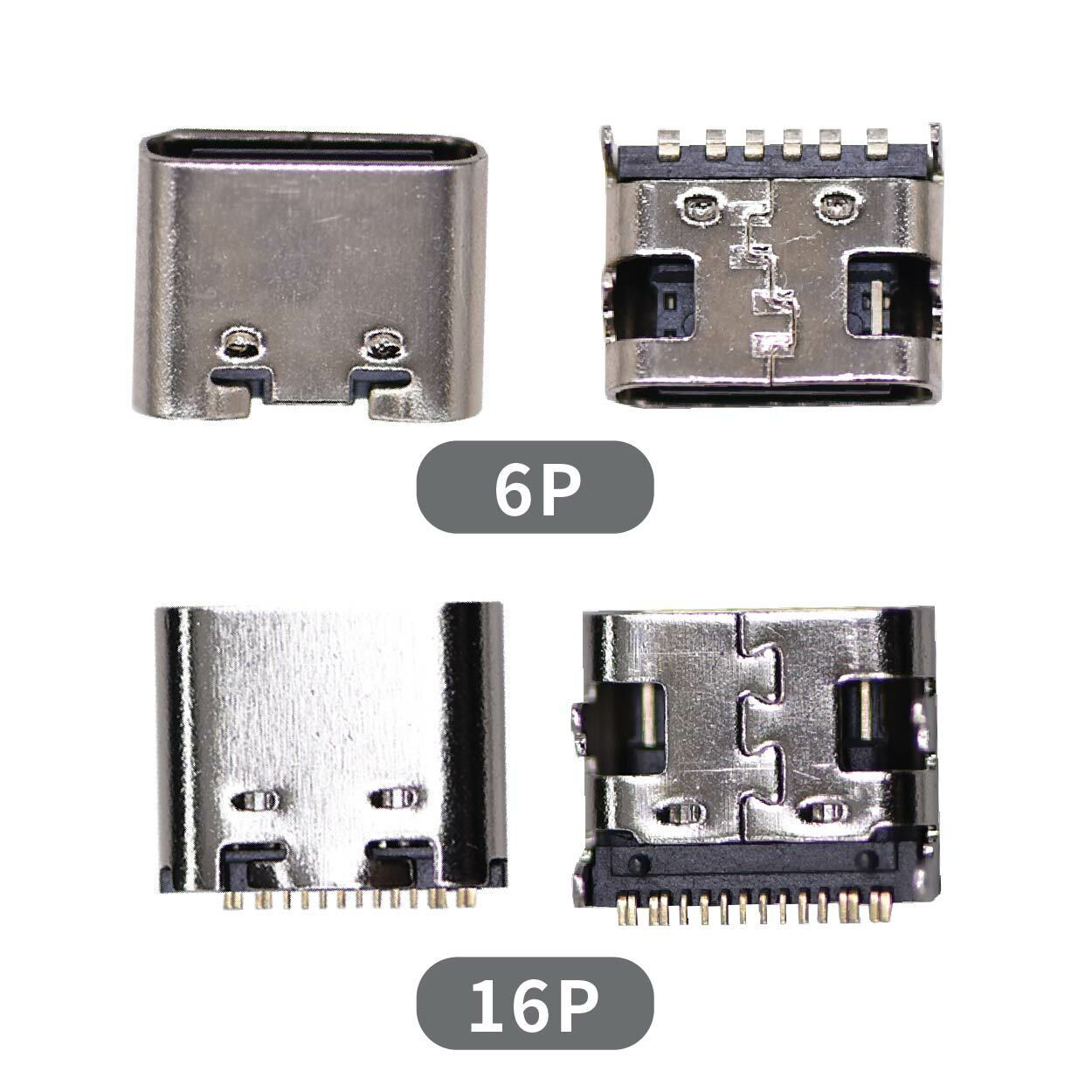 USB Type-C SMD 母座