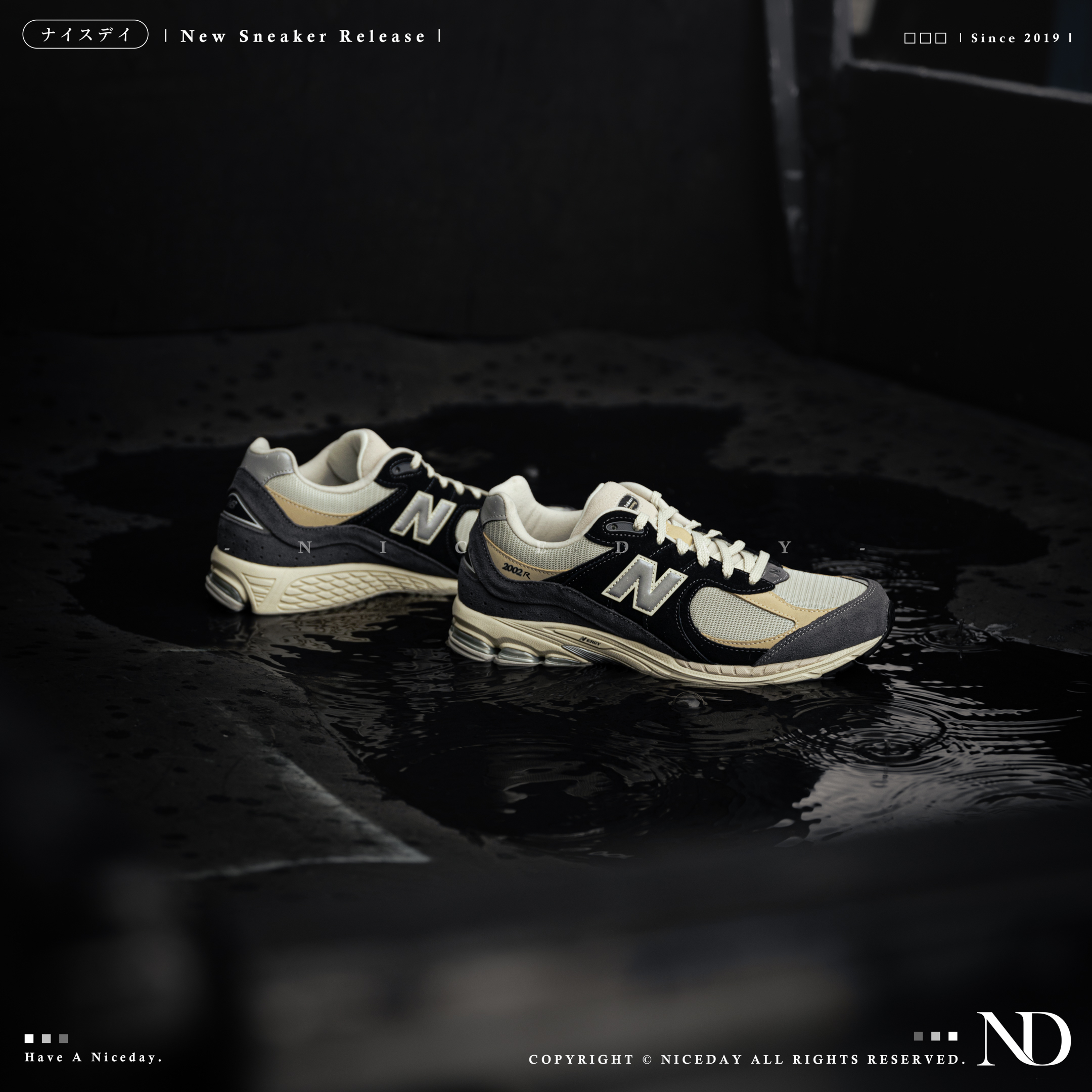 NICEDAY 現貨 New Balance NB 2002R 奶油白灰 灰 銀 黑 男女尺寸 M2002RS