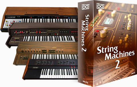 弦樂器取樣音源套組 UVI String Machines 2 Plugin (序號下載版)