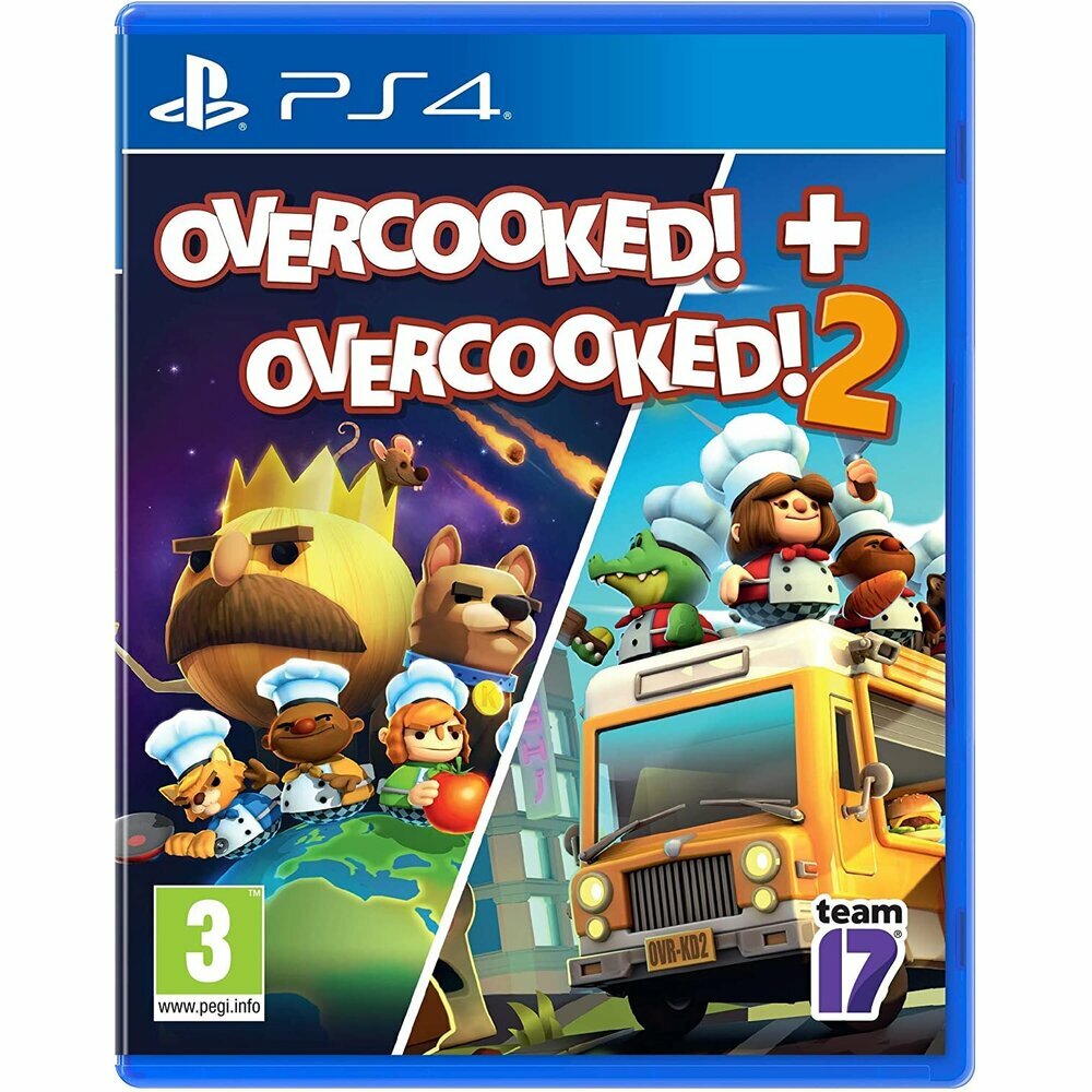 PS4 Overcooked 1 + 2