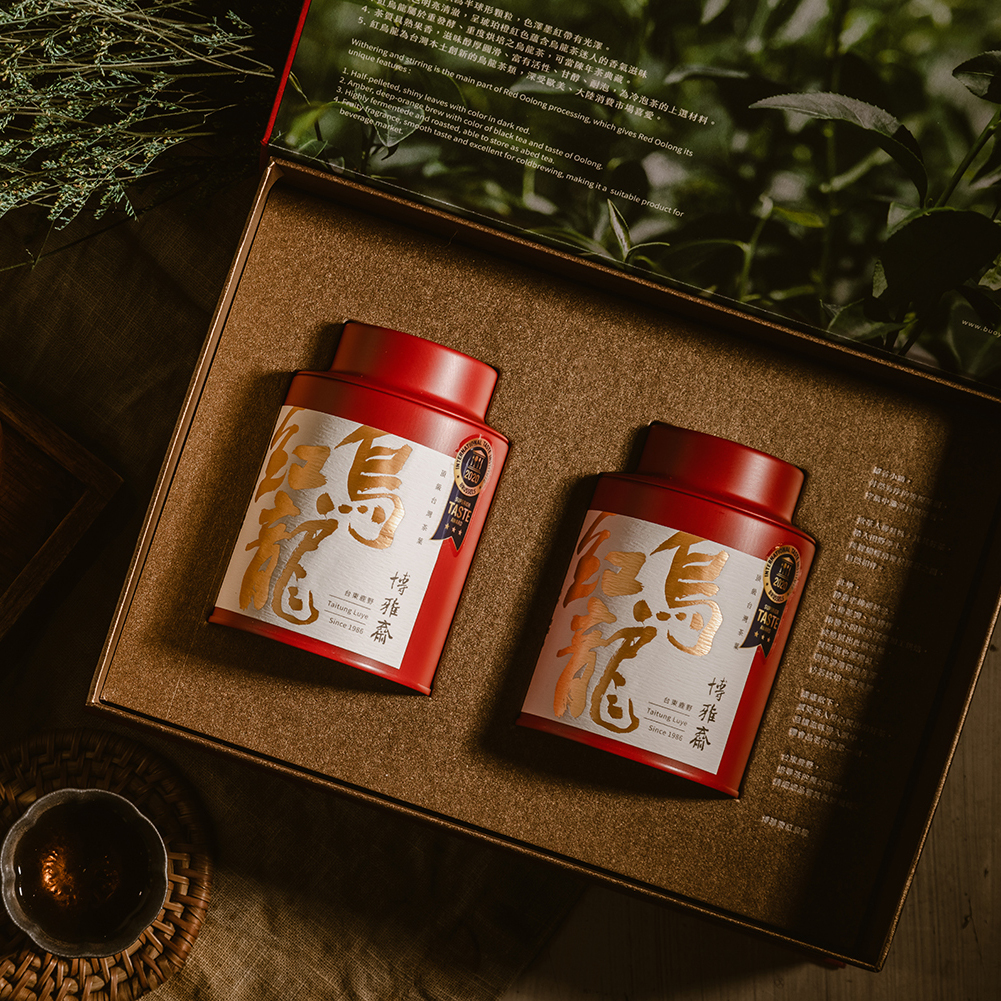 博雅齋ITQI 紅烏龍禮盒 75g+75g