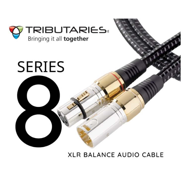 Tributaries 8AB LC-OFC (5N線性大晶體無氧銅) 全平衡模擬音頻接線 | 雅詠音響