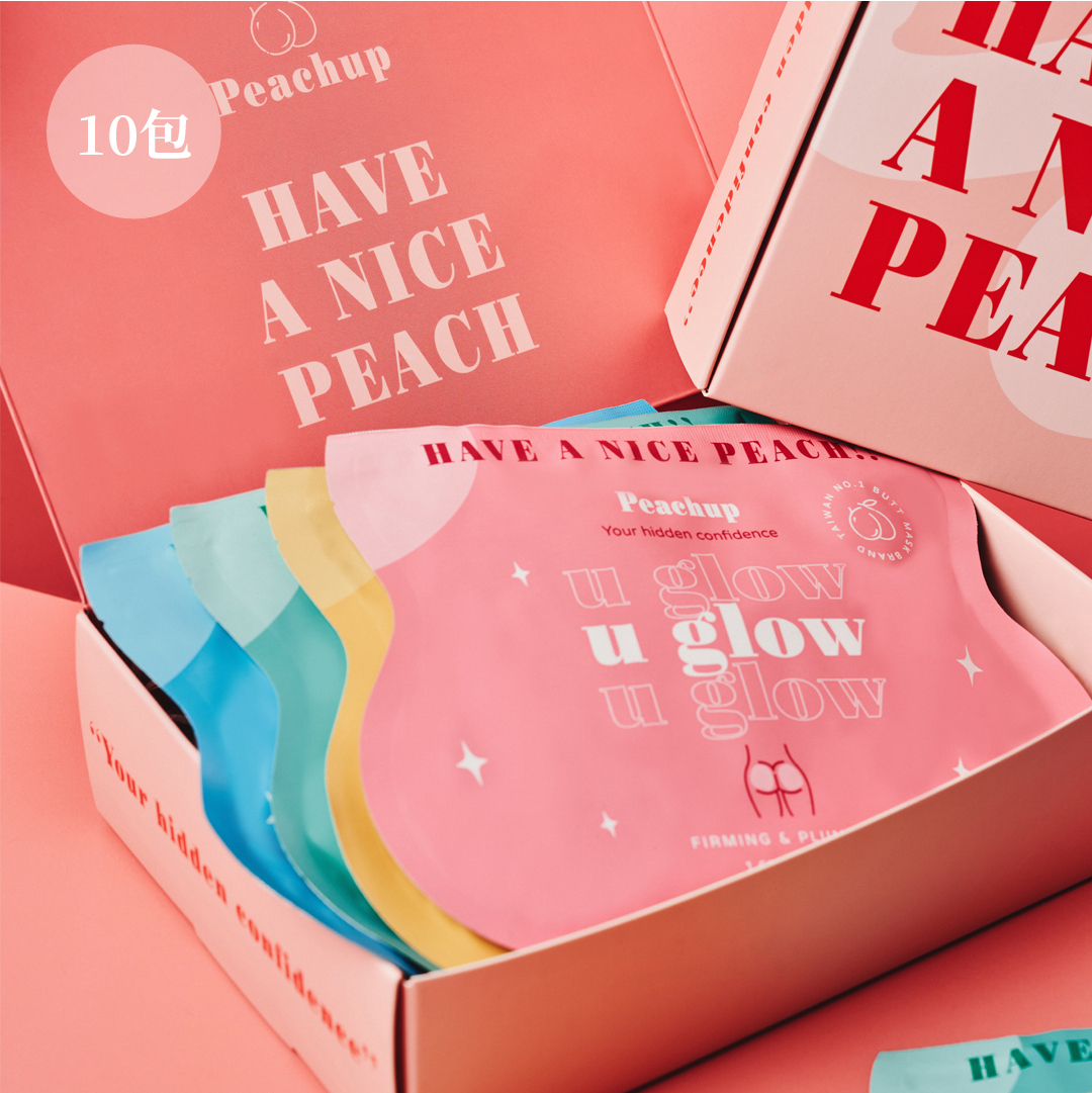 Peachup ｜四款臀膜自由搭配 10包組