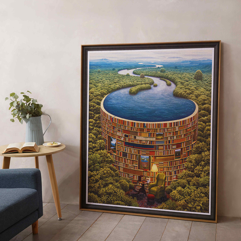 【特裝限定】H3406 - 平面8000片 - Jacek Yerka - 藏書閣