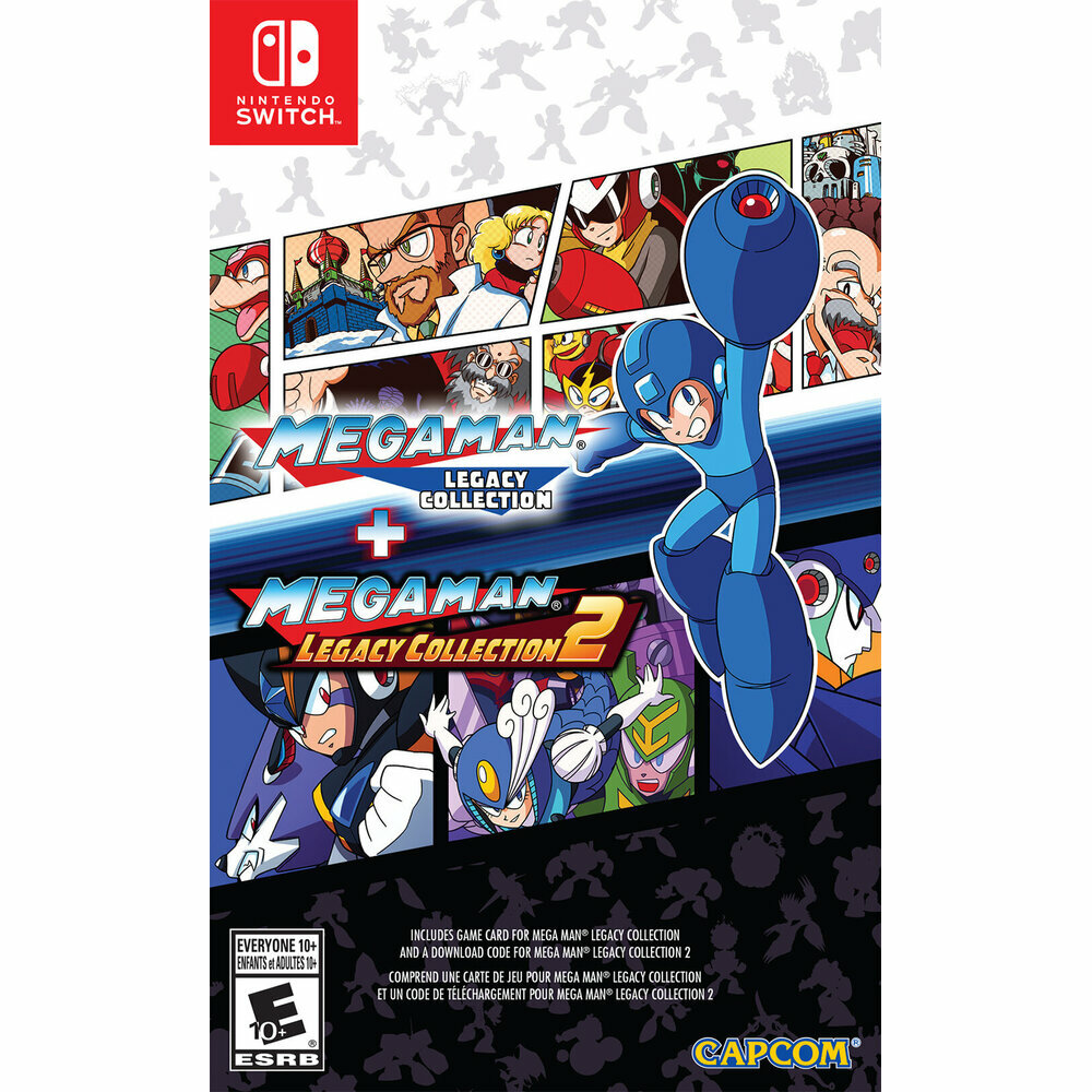 Switch 洛克人 Rockman Mega Man Legacy Collection 1 + 2 ...