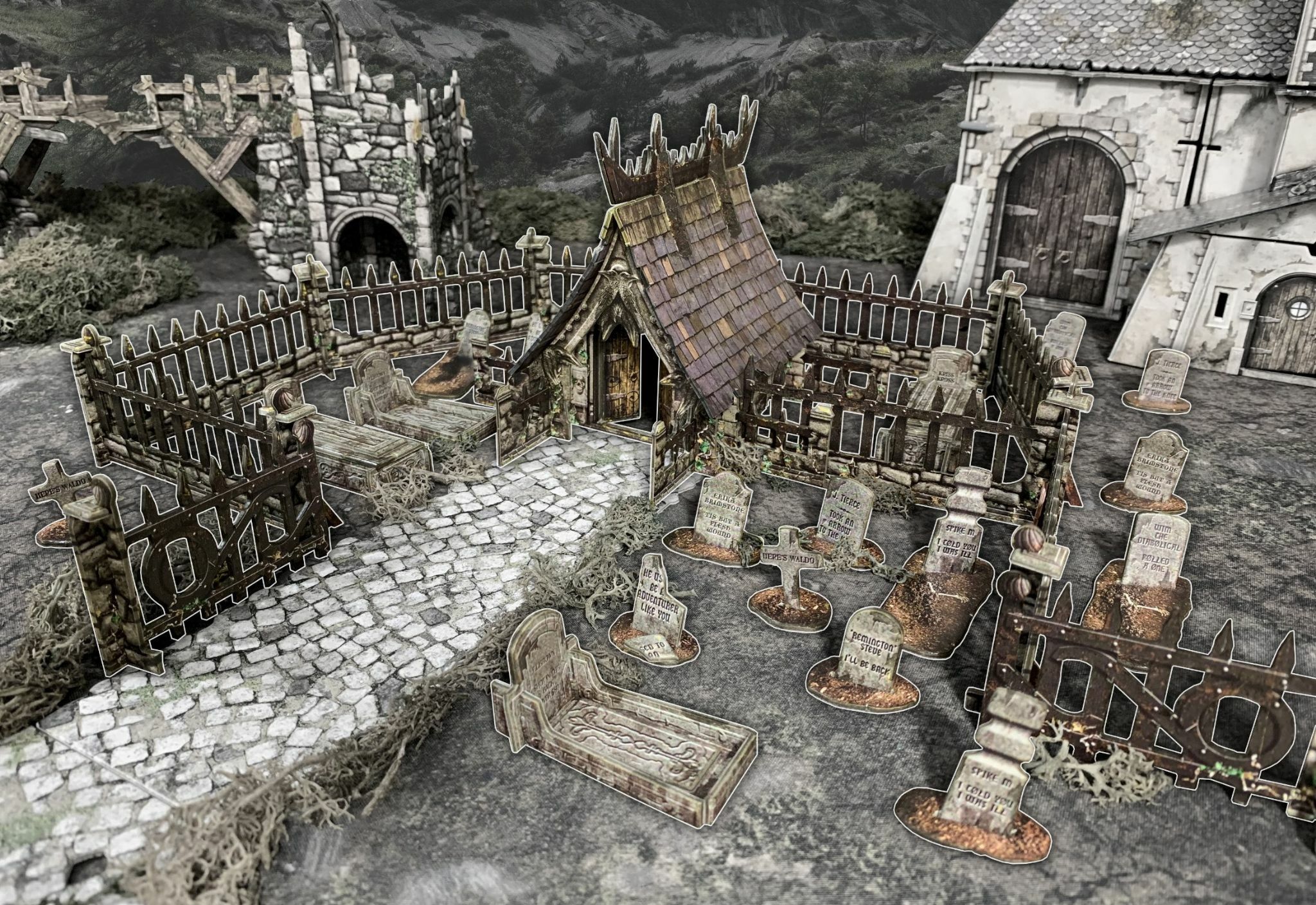 Battle Systems - Terrain: Graveyard