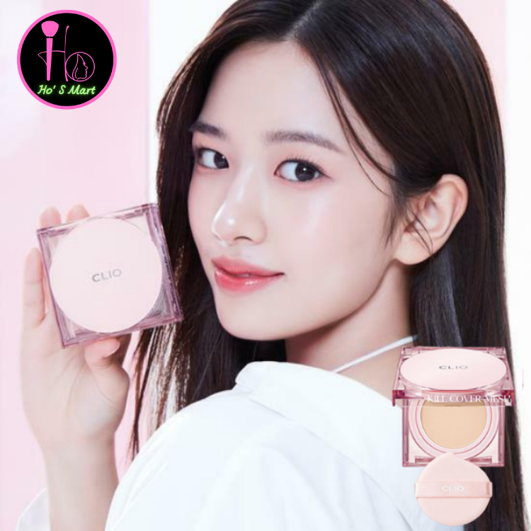 CLIO 54小時持久光澤｜水潤光彩透亮無瑕氣墊粉底 (附補充裝) 3色選擇｜超愛系列〖2023年獲glowp