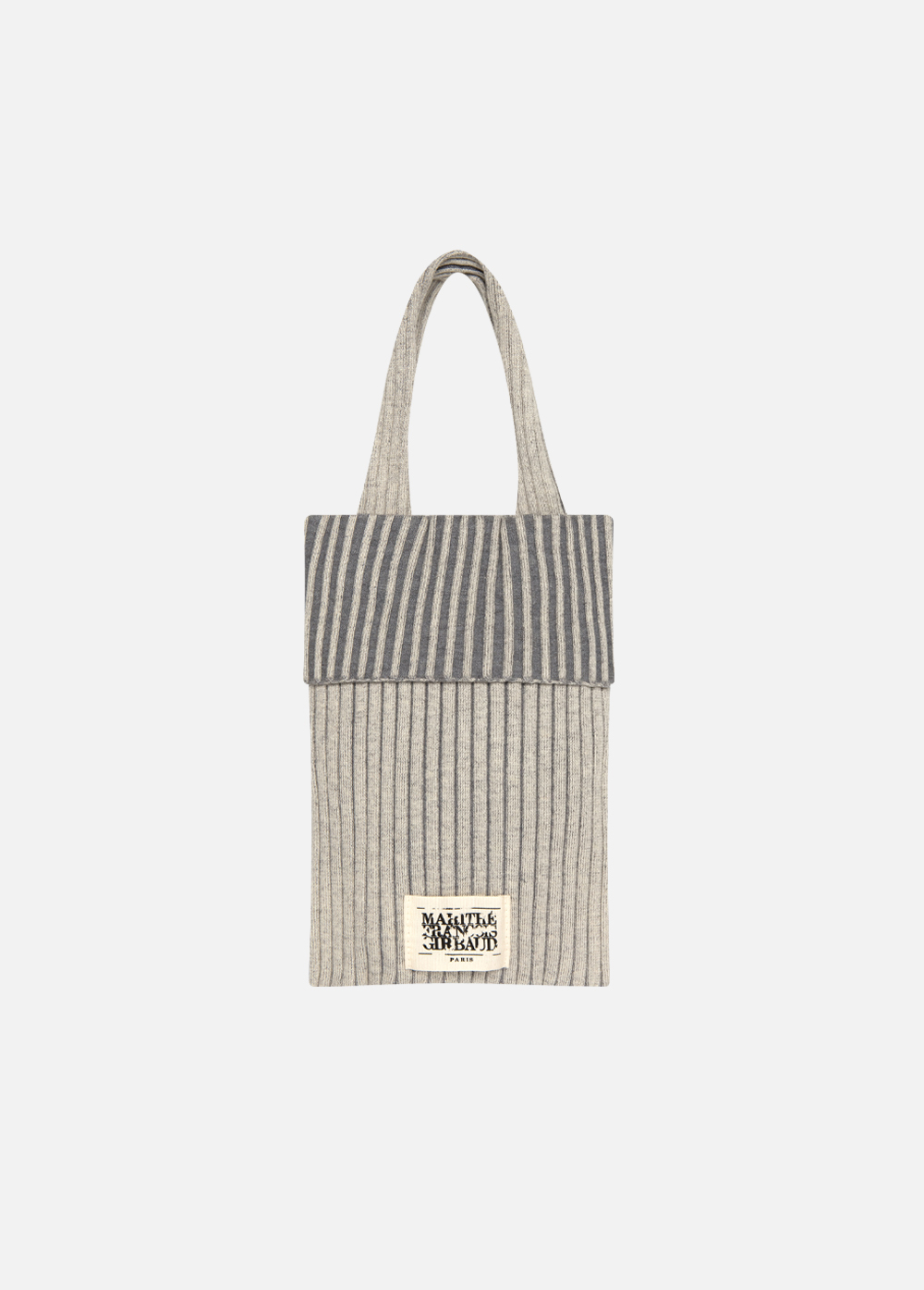 Marithe Francois Girbaud RIBBED KNIT TOTE BAG