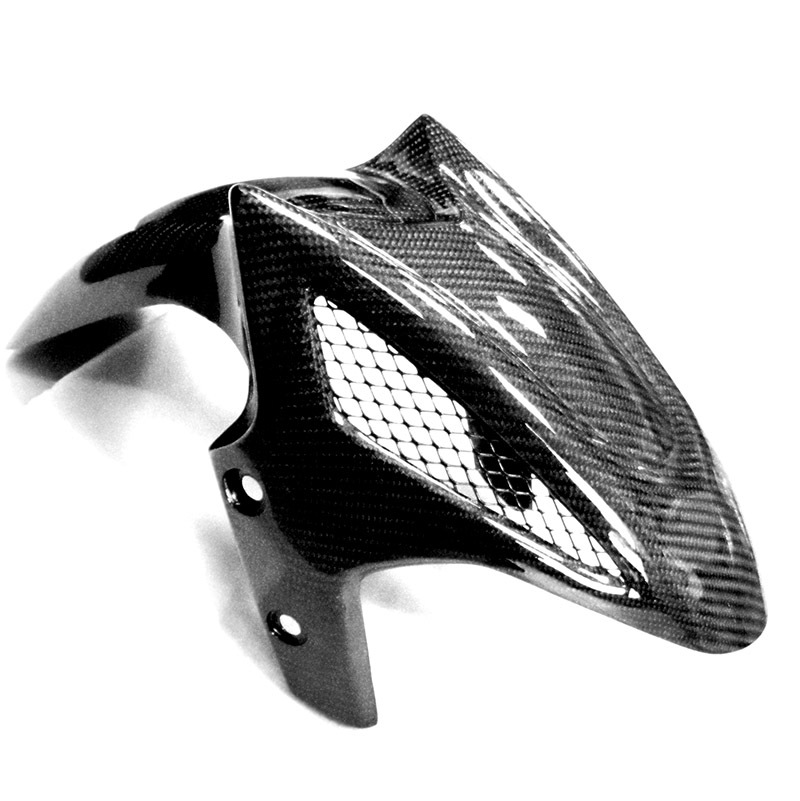 Carbon Fiber Front Fender with Mesh for Yamaha SMAX