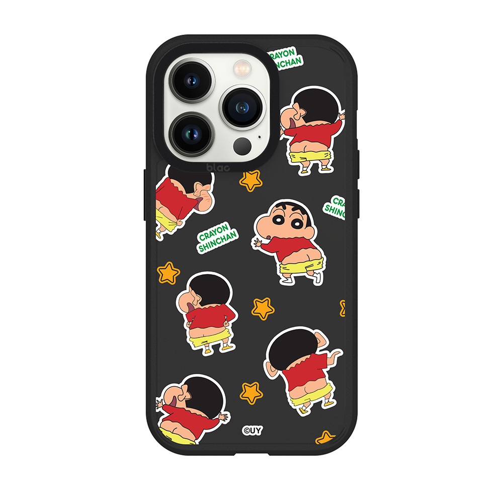 【正版授權】蠟筆小新屁屁碎花峽谷強悍MagSafe iPhone手機殼｜手機殼最佳推薦｜TOYSELECT