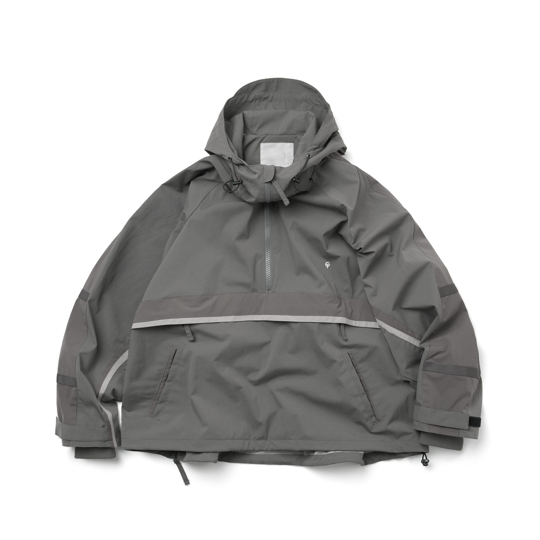 “Gof-A3” Tech-Meander Pullover Jacket by GOOPiMADE- Iro