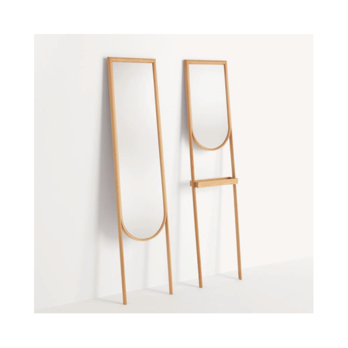 CONDE HOUSE 旭川 SPLINTER 半身鏡 (橡木)