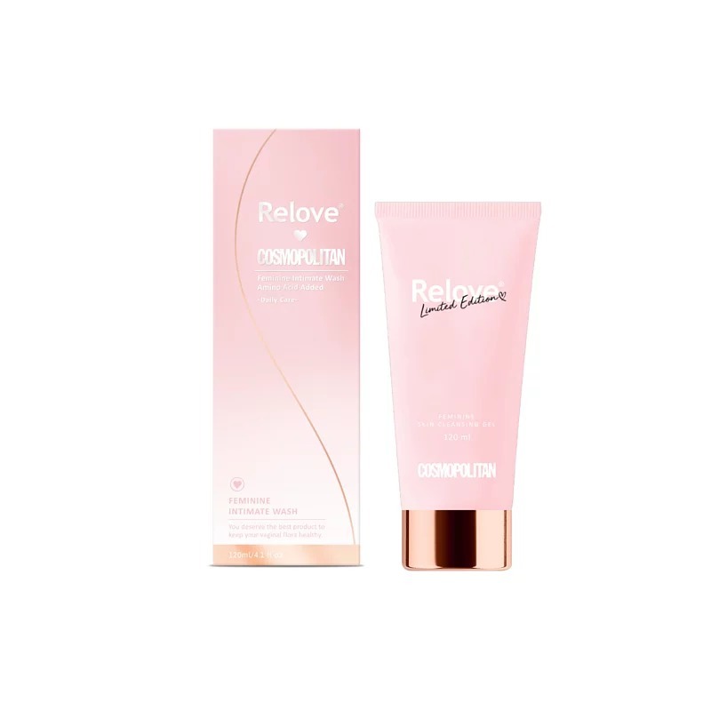 Relove x 柯夢波丹 Cosmopolitan 限量聯名胺基酸私密清潔凝露 120ml