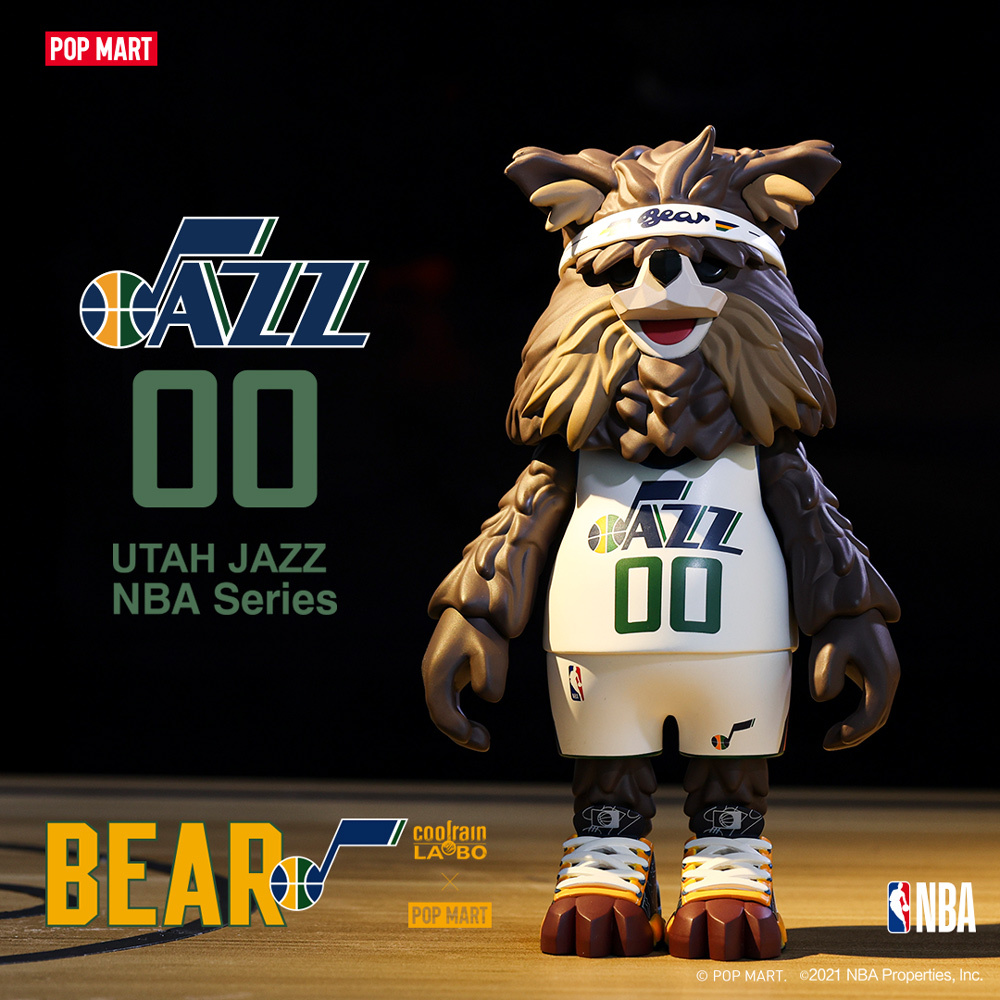 NBA Utah Jazz Bear Figurine