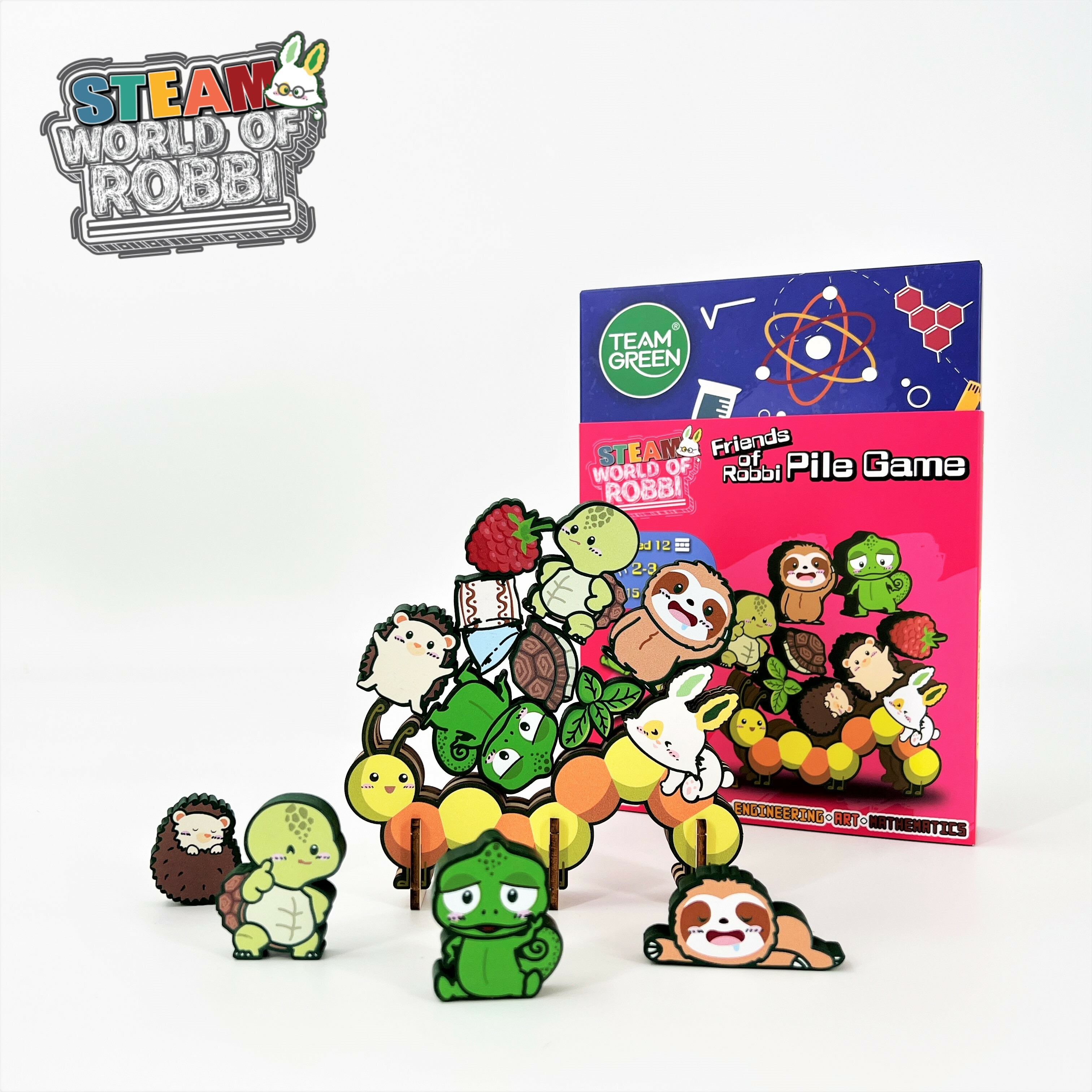 【STEAM World of Robbi 】Friends of Robbi Pile Game