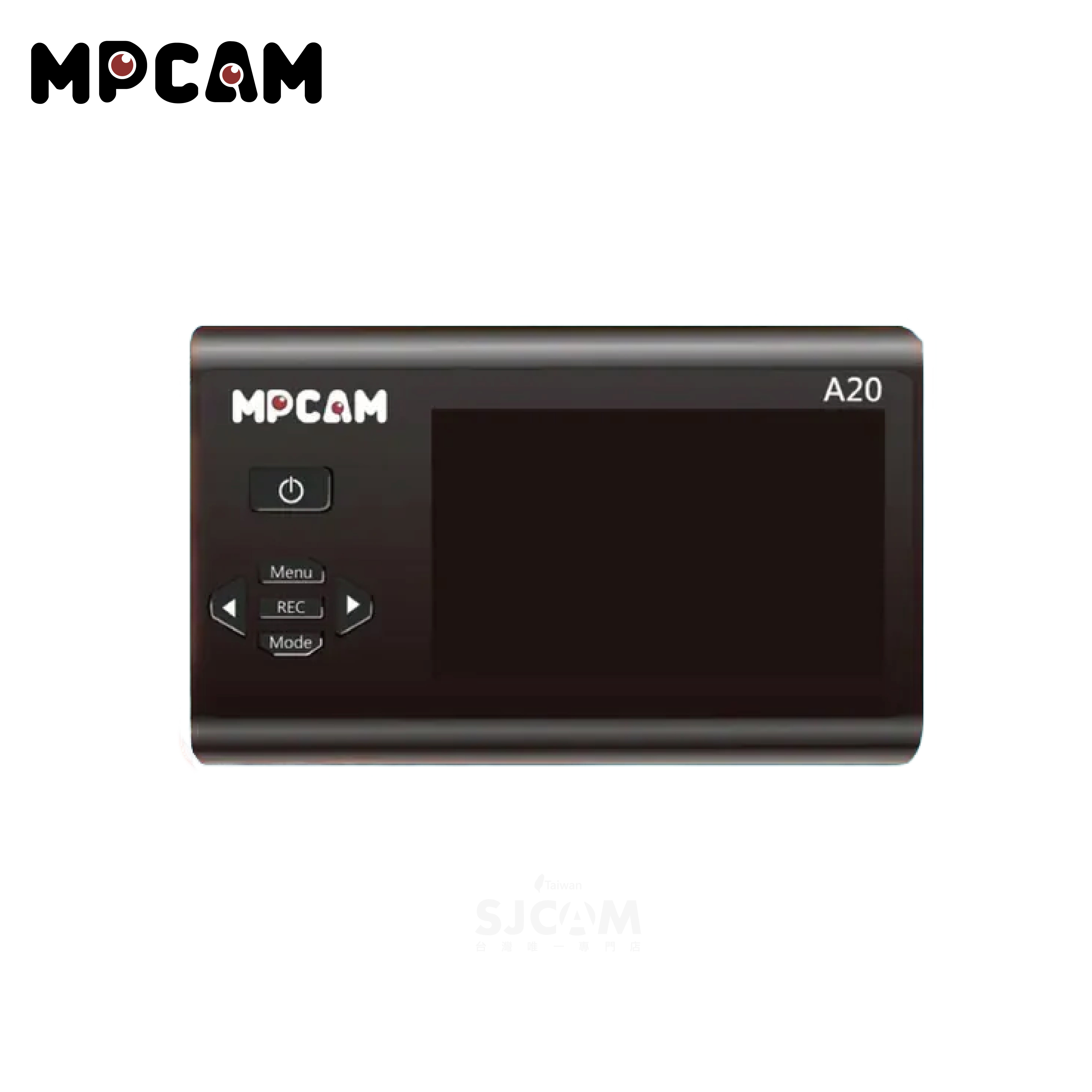 MPCAM A20 雙鏡頭機車型車記錄器